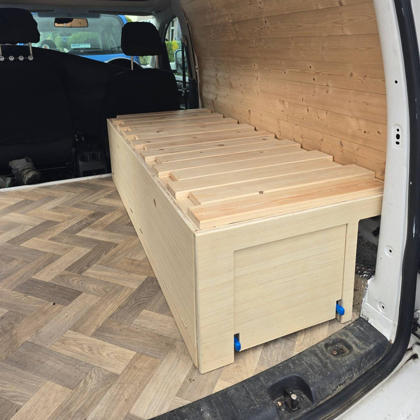 Pull Out Bed with Drawer for Cooking. Pull Out Bed for Caddys and Full ...